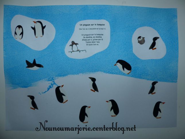Comptine un Pingouin sur la banquise